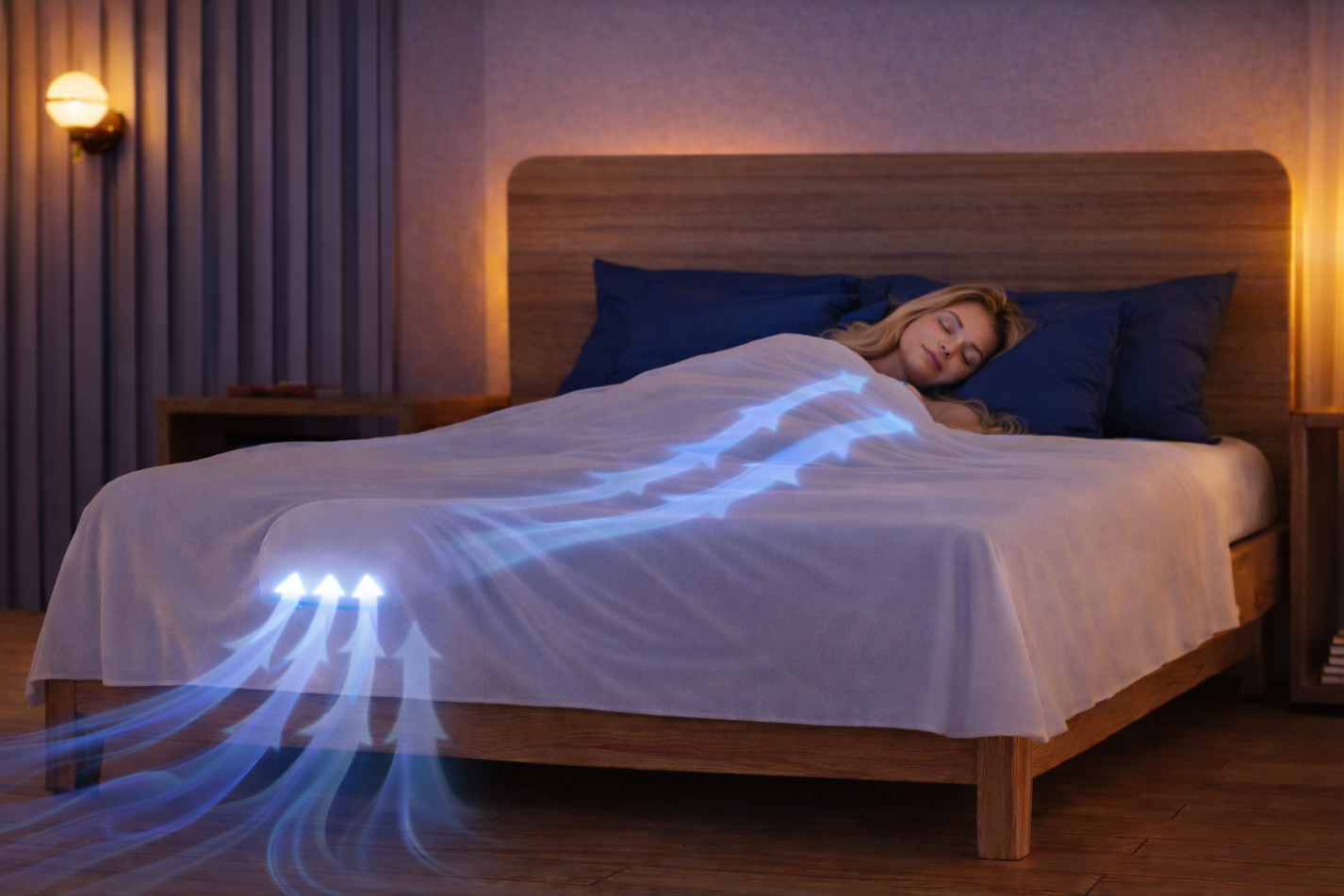 Fantail Bed Fan | Stay Cool at Night